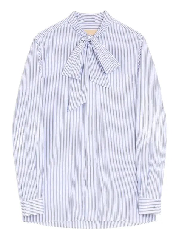 Valentino Garavani Vlogo Signature` Striped Shirt - Multicolor