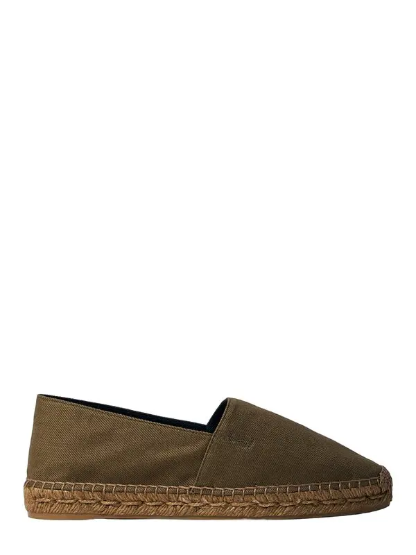 Saint Laurent Cotton Espadrilles - Brown