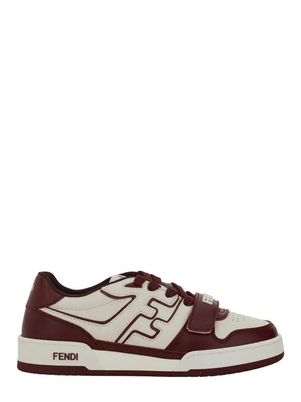 Fendi Match Leather Sneakers - Multicolor