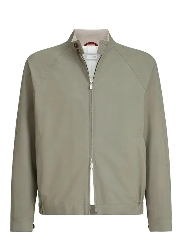 Brunello Cucinelli Zip-up Bomber Jacket - Multicolor
