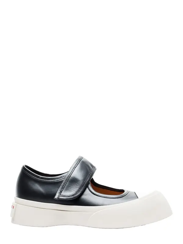 Marni Mary Jane Pablo Flats - Black