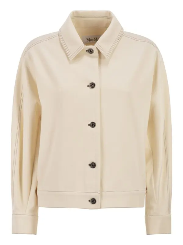 Max Mara Overshirt Jacket - Cream