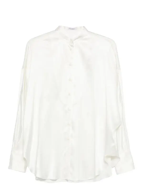 Brunello Cucinelli Silk Shirt - Multicolor