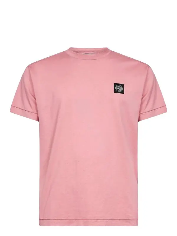 Stone Island Cotton Jersey Garment Dyed T-shirt - Multicolor