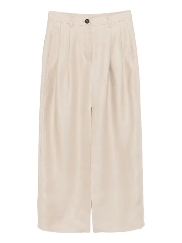Brunello Cucinelli Linen Skirt - Multicolor