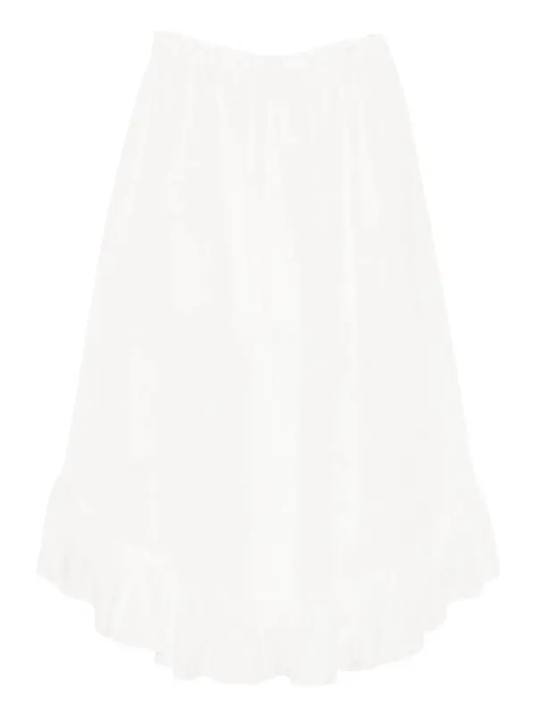Zimmermann Asymmetric & Draped Skirts - White