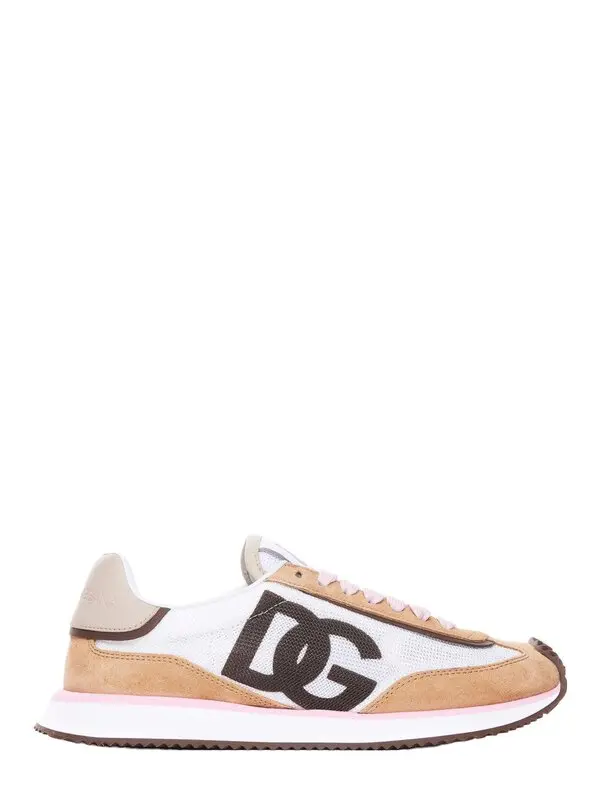 Dolce & Gabbana Aria Dg Cushion Runner Sneakers - White
