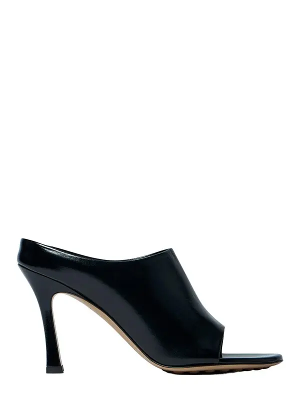 Bottega Veneta Rana Heeled Mules - Black