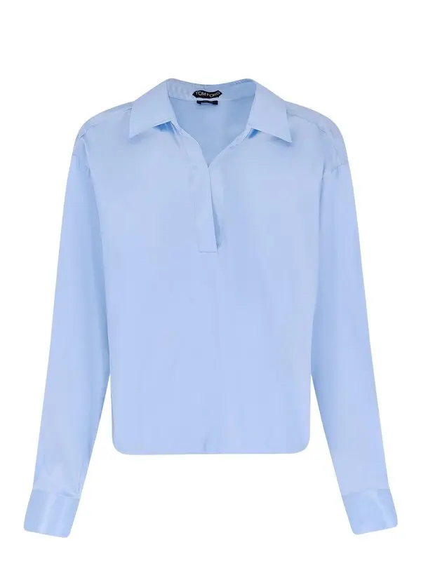 TOM FORD Stretch Satin Shirt - Multicolor