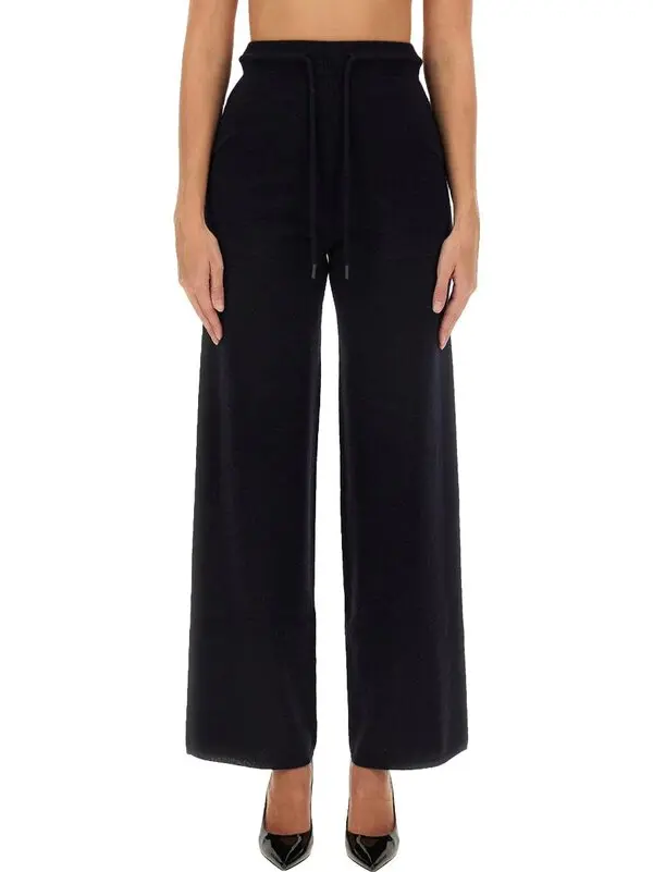 Max Mara Rino Wool And Cashmere Pants - Blue