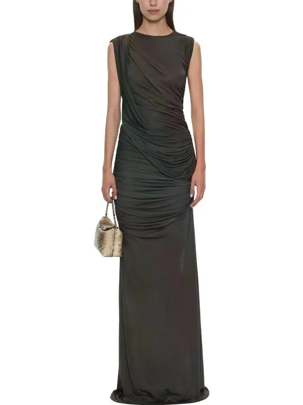 Christopher Esber Verve Twisted Tank Dress - Grey