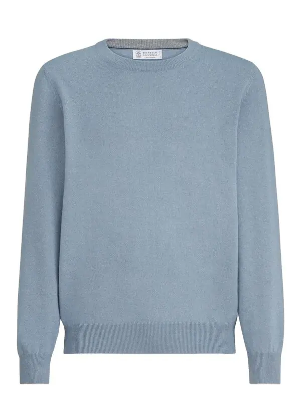 Brunello Cucinelli Cashmere Crewneck Sweater - Multicolor