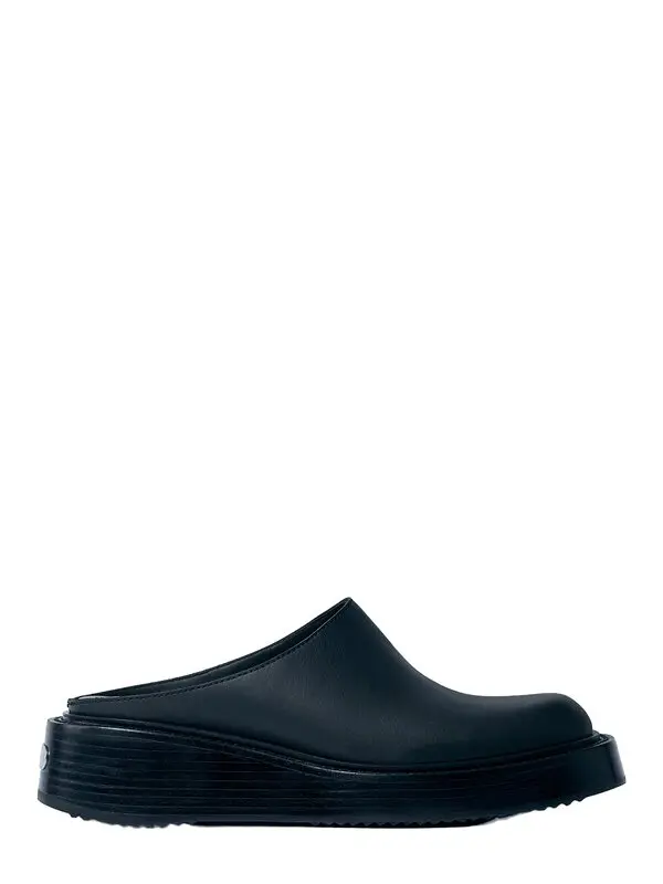 Alexander Wang Dean Clogs In Smooth-grain Leather - Black
