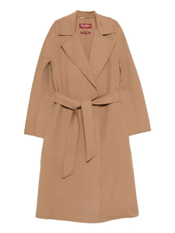 Max Mara Oversized Belted Coat - Brown