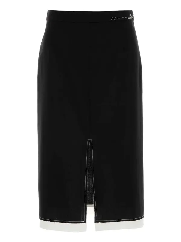 Marni Wool Skirt - Black
