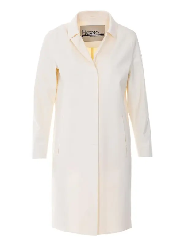 Herno First Act Peacoat - White