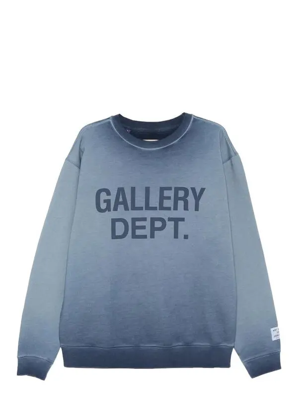GALLERY DEPT. Crew Neck Long Sleeve Sweatshirt - Blue