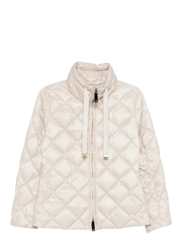 Max Mara Quilted Puffer Jacket - White