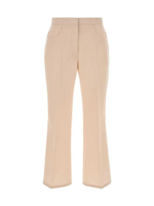 JIL SANDER Light Wool Pants - Pink