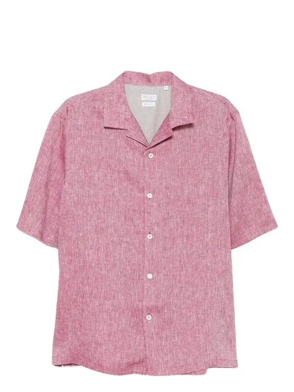Brunello Cucinelli Shirts - Red