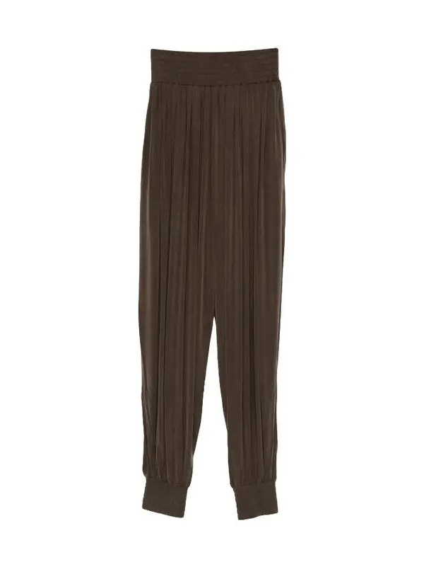 Balmain Tapered Trousers - Brown
