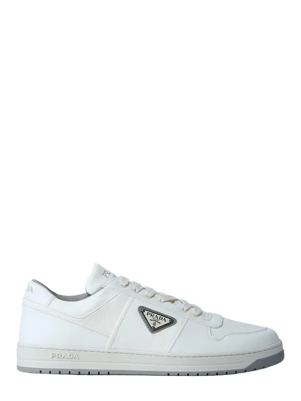 Prada Leather Low-top Sneakers - White