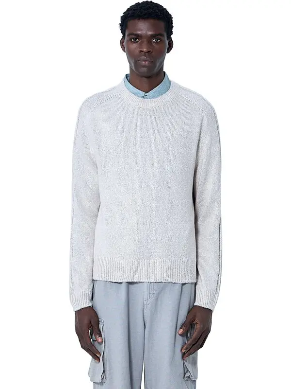 Our Legacy Silk Knit Crewneck Sweater - Cream