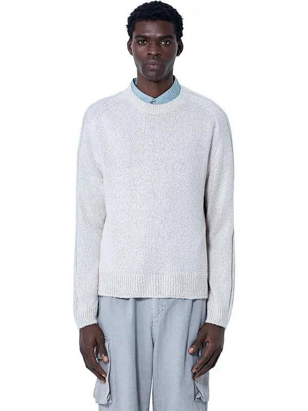 Our Legacy Silk Knit Crewneck Sweater - Cream