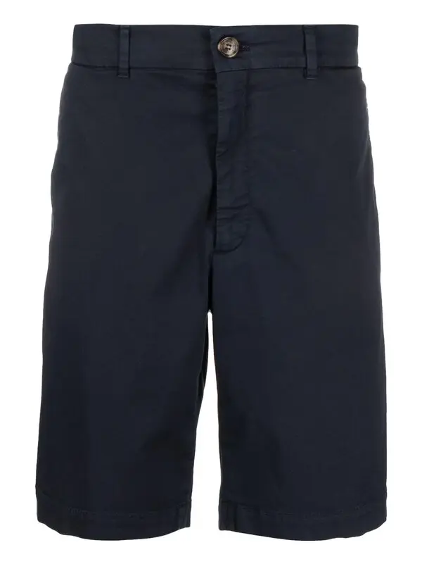 Brunello Cucinelli Stretch-cotton Bermuda Shorts - Multicolor
