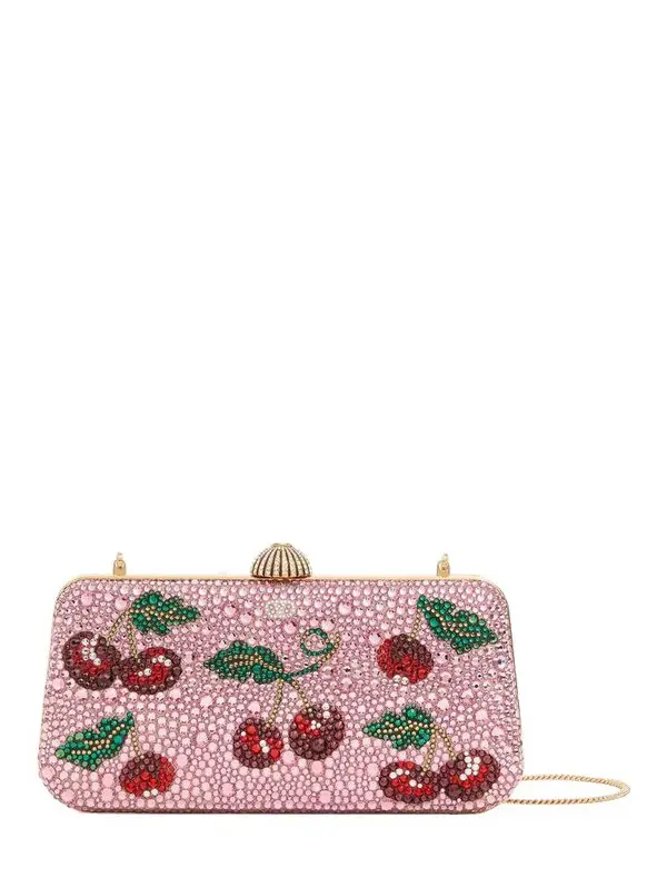 Valentino Garavani Embellished Clutch Bag - Pink