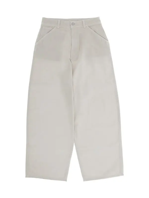 LEMAIRE Cotton Pants - Cream