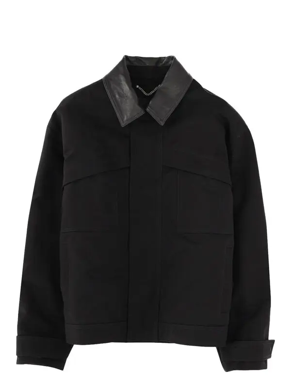 GOLDEN GOOSE Regular Fit Bomber Jacket - Black