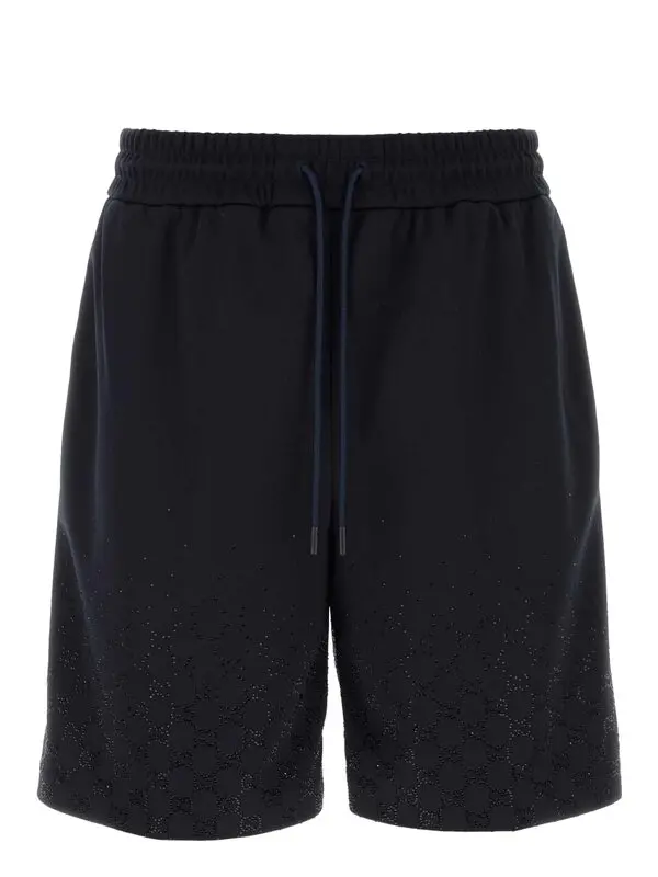 Gucci Polyester Bermuda Shorts - Blue