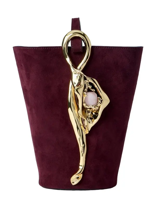 Chloé Small Eden Treasures Bucket Bag - Red