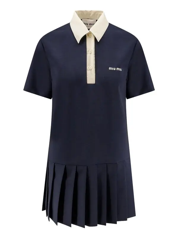Miu Miu Mohair And Virgin Wool Dress - Multicolor