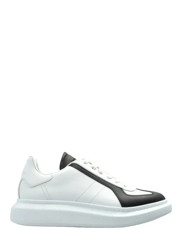Alexander McQueen Low-top Trainers With Black Detailing - White