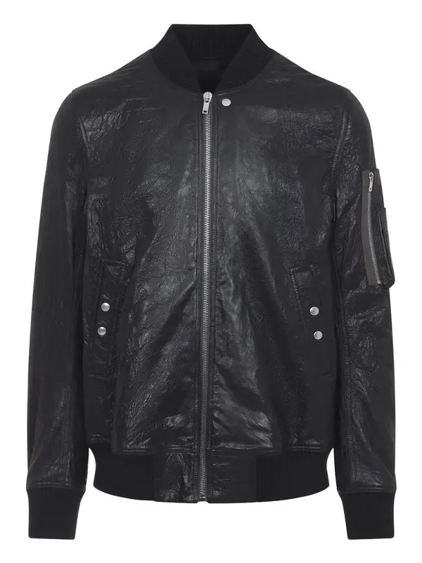 Rick Owens Bomber Jacket - Black