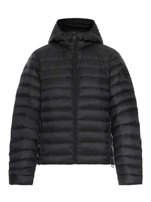 Canada Goose Aethera Tonal Label Hooded Jacket - Black