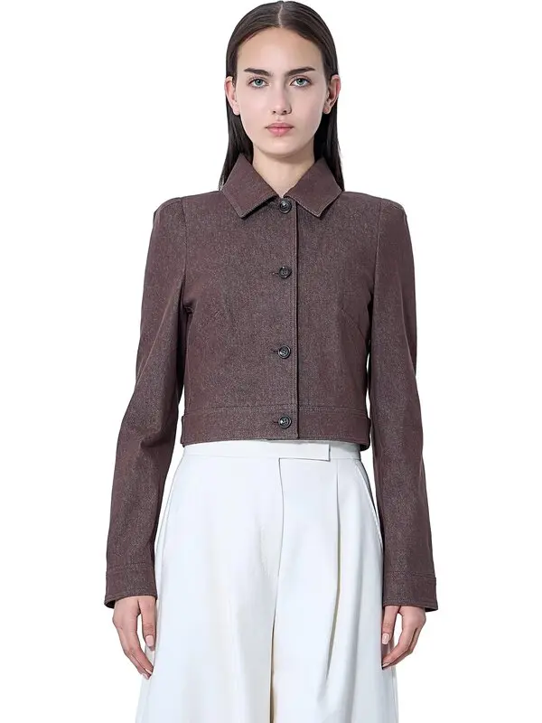 Max Mara Tailored Carpa Jacket - Brown