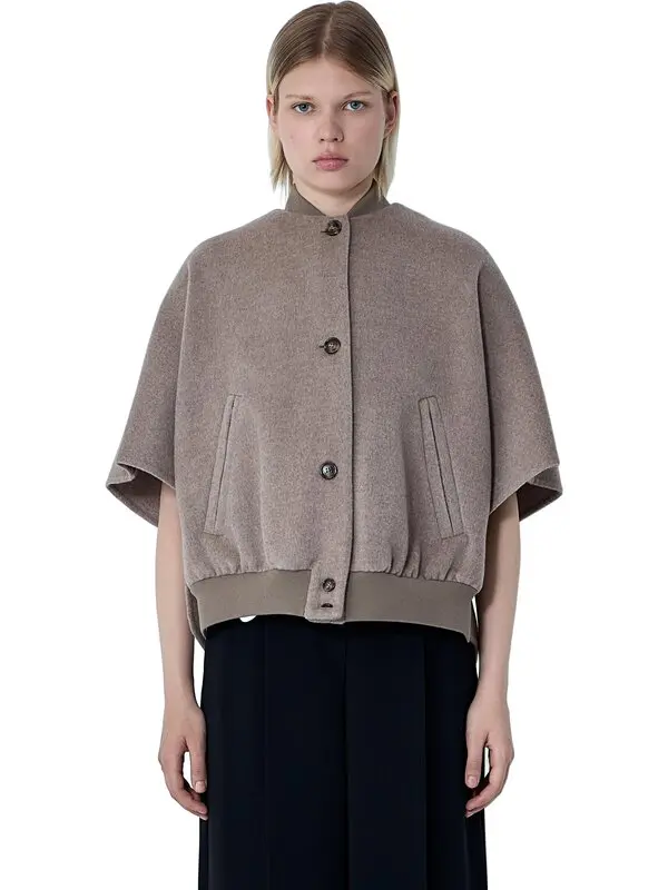 Max Mara Cashmere Poncho - Cream