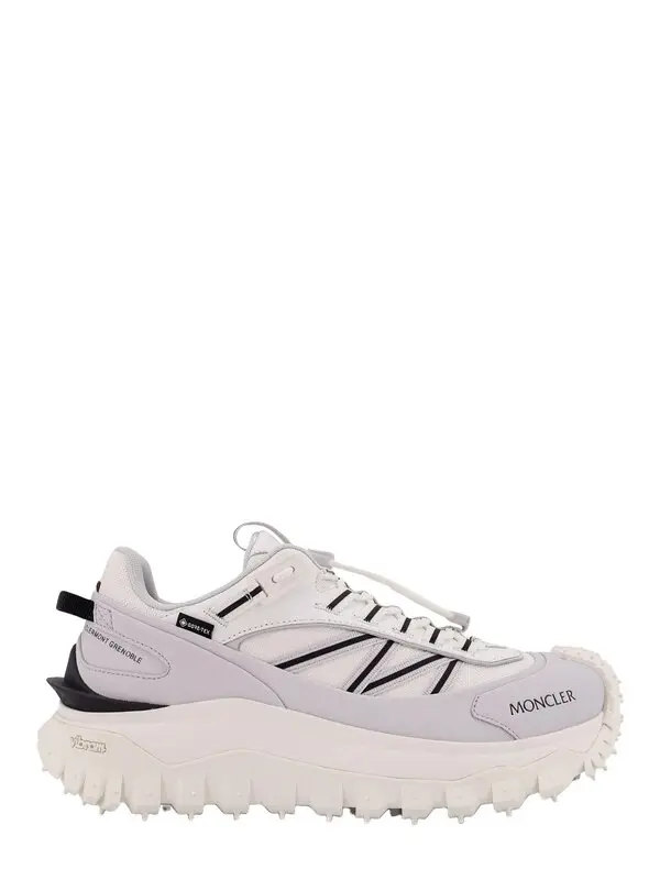 Moncler Trailgrip Gtx Leather And Ripstop Sneakers - Multicolor