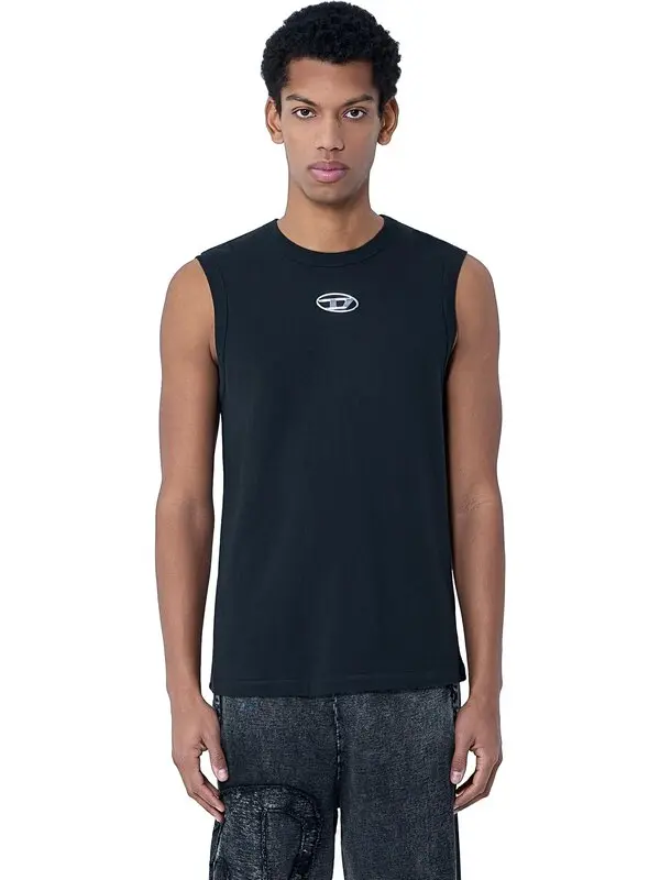 DIESEL® T-bisco-iod Top - Black