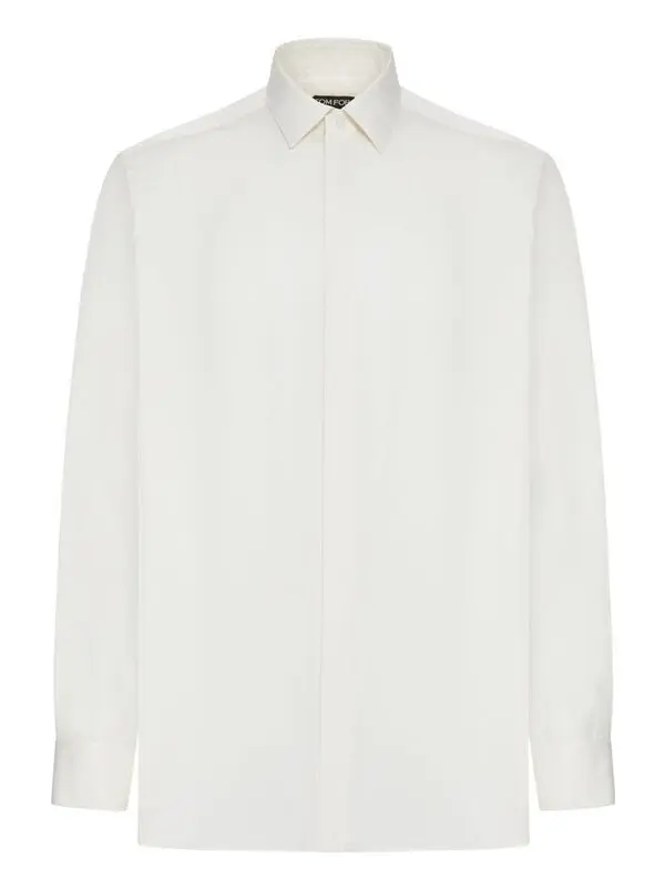 TOM FORD Classic Fluid Twill Shirt - Multicolor