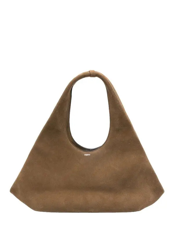 Coperni Calf Suede Tote Bag - Brown