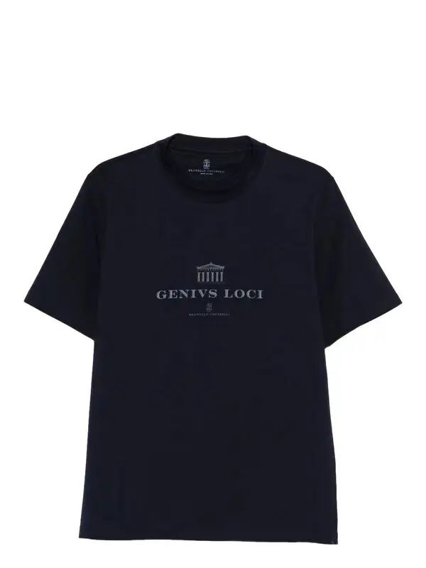 Brunello Cucinelli Crew-neck T-shirt - Multicolor