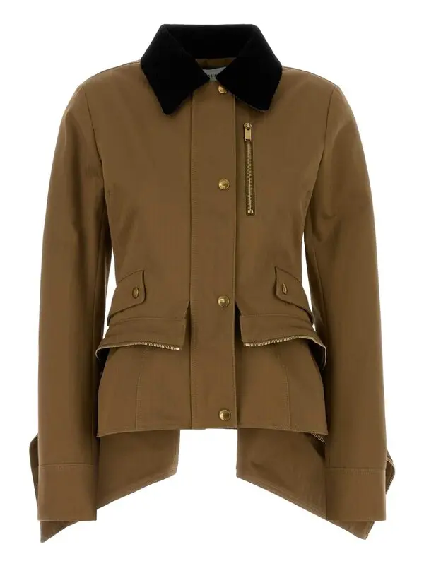 Alexander McQueen Cotton Jacket - Brown
