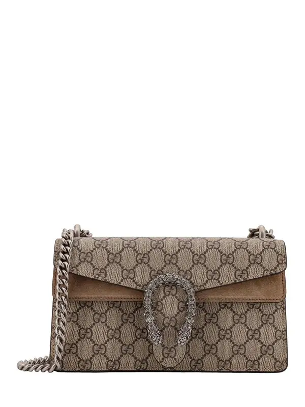 Gucci Dionysus Medium Gg Supreme Fabric Crossbody Bag - Multicolor