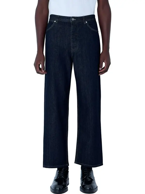 JIL SANDER Straight Leg Five-pocket Jeans - Blue