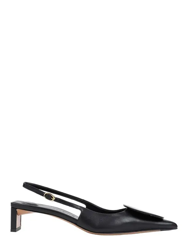 Jacquemus Les Slingbacks Duelo B Pumps - Black
