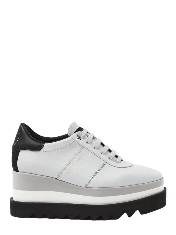 Stella McCartney Platform Sole Lace-up Boots - Gray